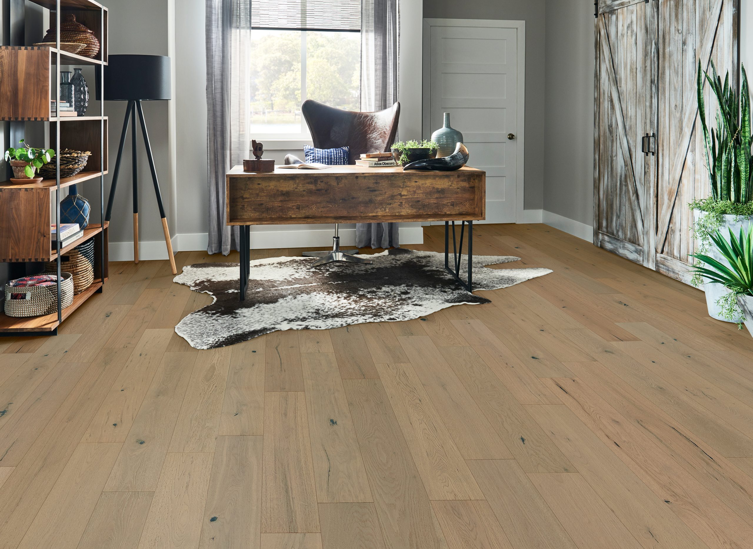 Bruce Brushed Impressions – Winter Respite Oak 6-1/2 in 3/8″ Low Gloss ...